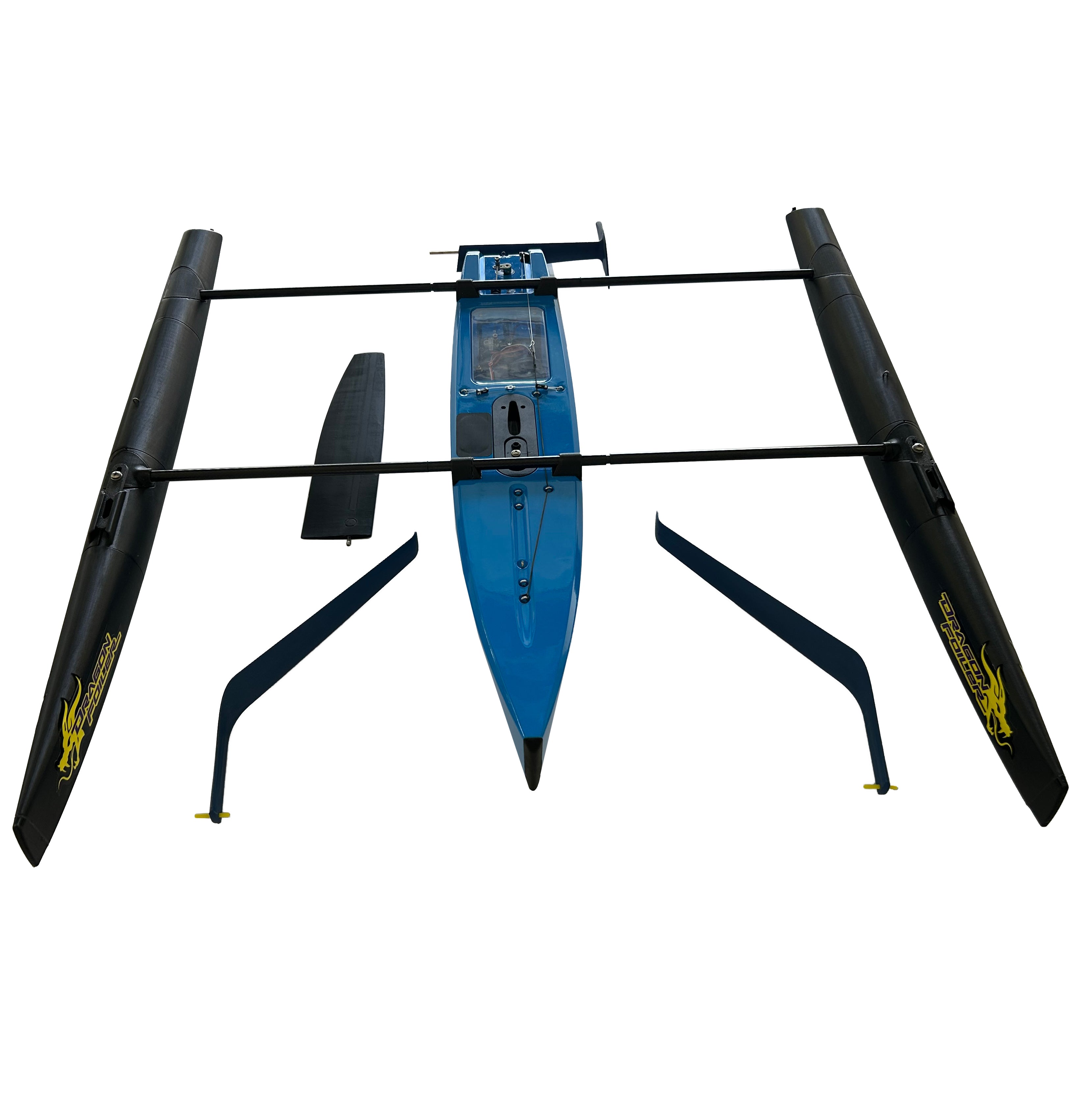 RTF DragonFoiler 65 Foiling Trimaran – RC Foil Sailing