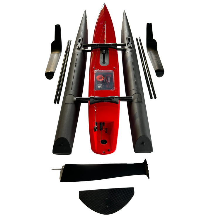 RTF DragonFoiler 95 Foiling Trimaran – RC Foil Sailing